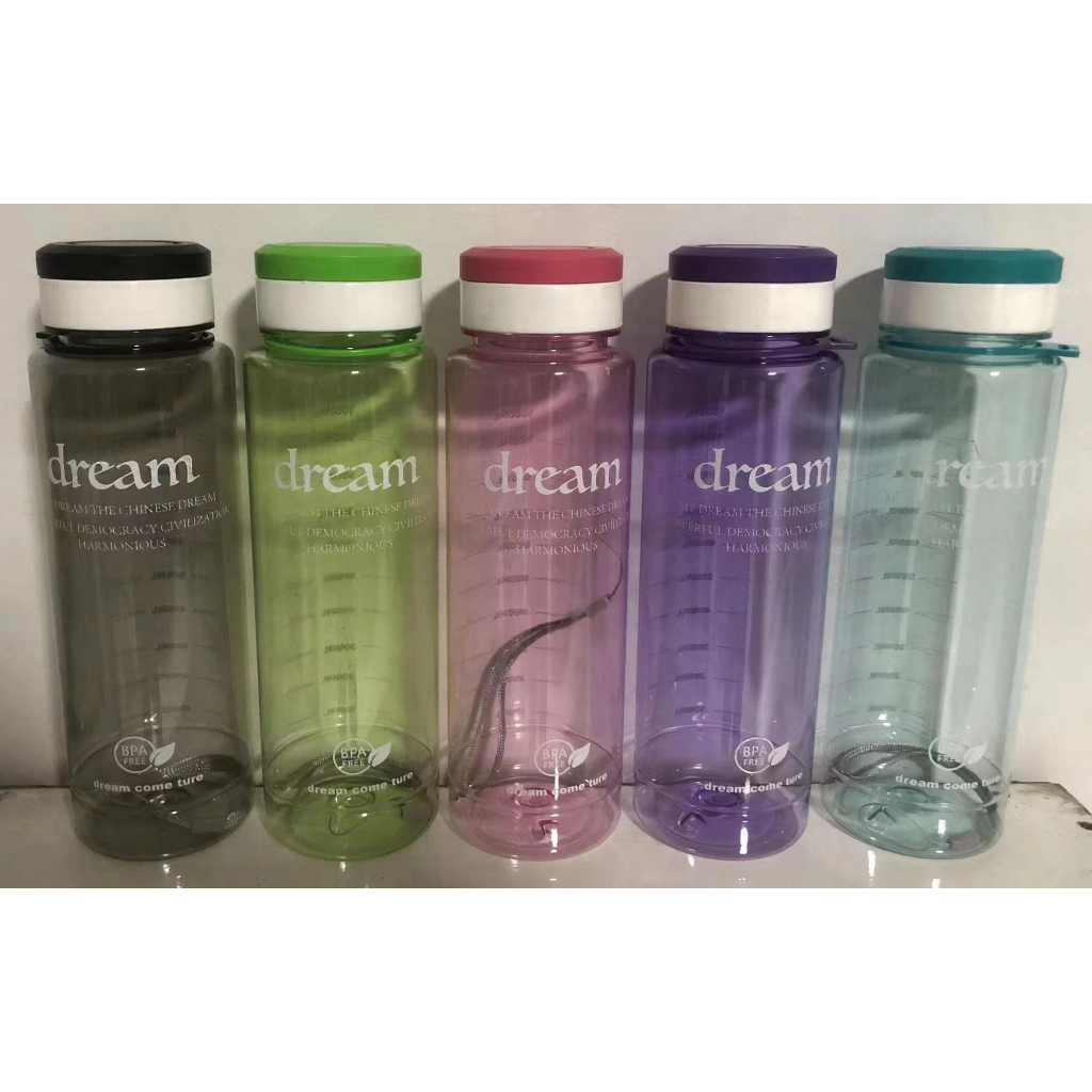 Jual BOTOL MINUM PLASTIK DREAM 1000ML | Shopee Indonesia