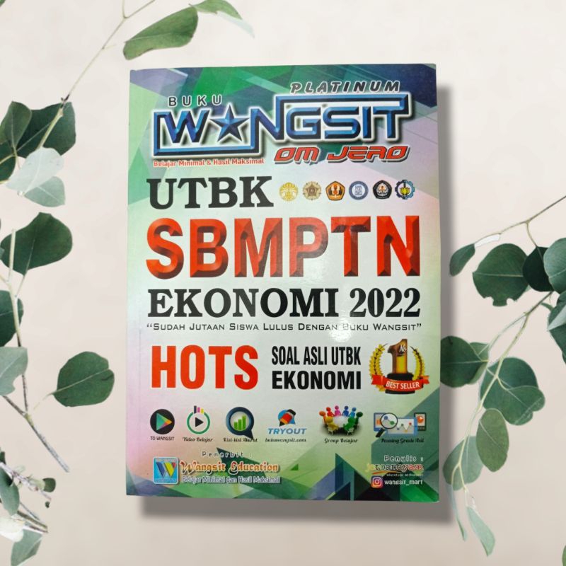 Jual Buku Wangsit Om Jero Utbk Sbmptn Ekonomi 2022 Shopee Indonesia