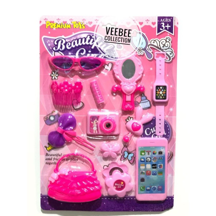 Jual Mainan salon dan aksesoris set serta hp mainan anak perempuan ...