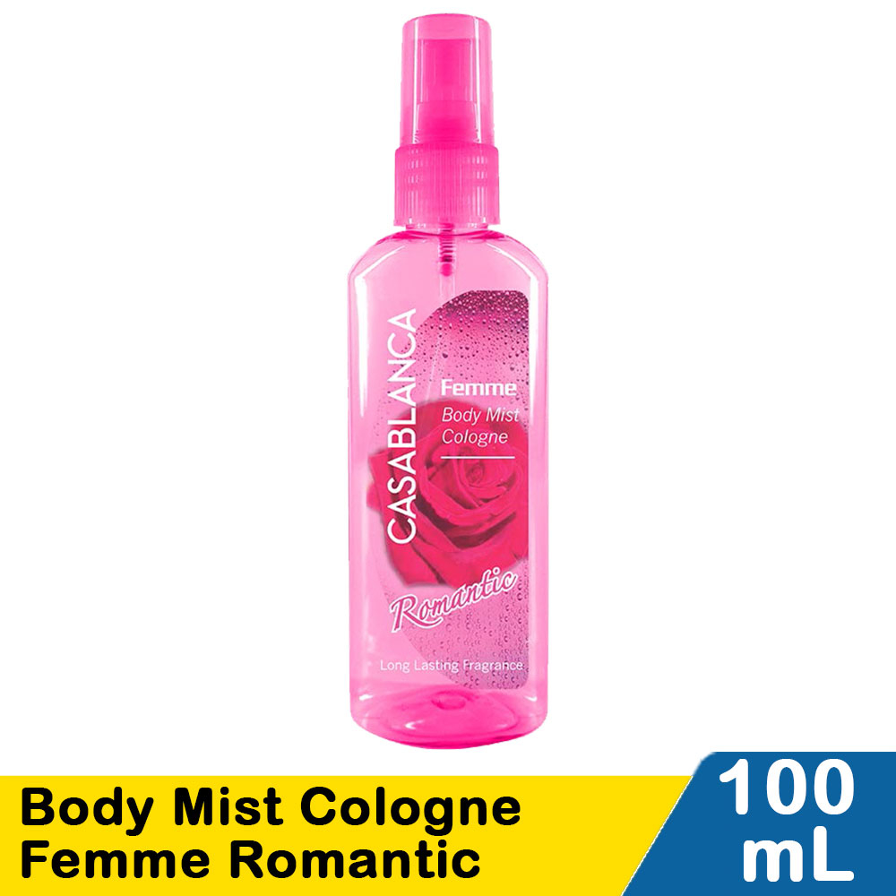 Jual Casablanca Body Mist Cologne Parfum Aqua 100 ml | Shopee Indonesia