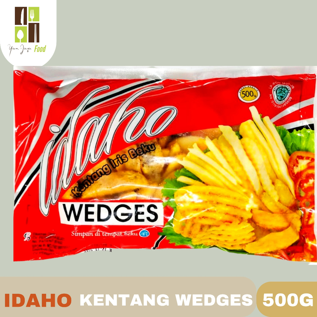 Jual Idaho Kentang Wedges / Kentang Iris Beku / Kemasan 500g | Shopee ...