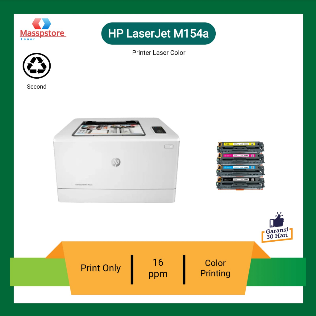 Jual Printer hp laserjet color pro M154a Bergaransi | Shopee Indonesia