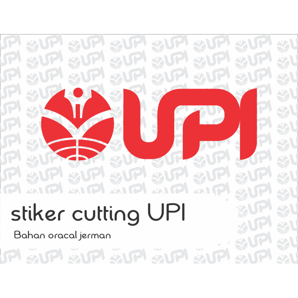 Jual Upi kampus stiker cutting | Shopee Indonesia