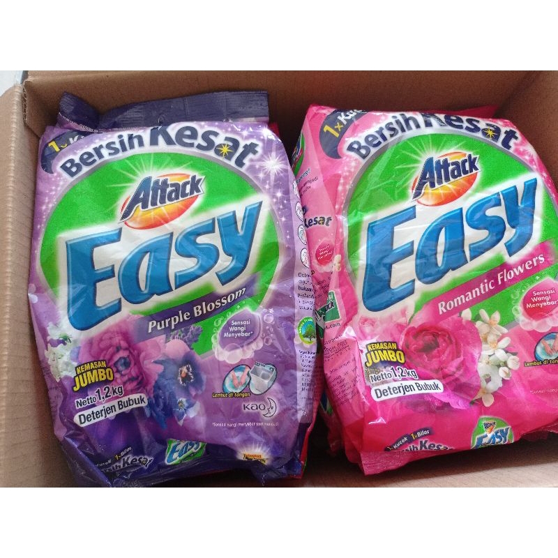 Jual Attack Easy Detergent Bubuk 1,2 kg | Shopee Indonesia