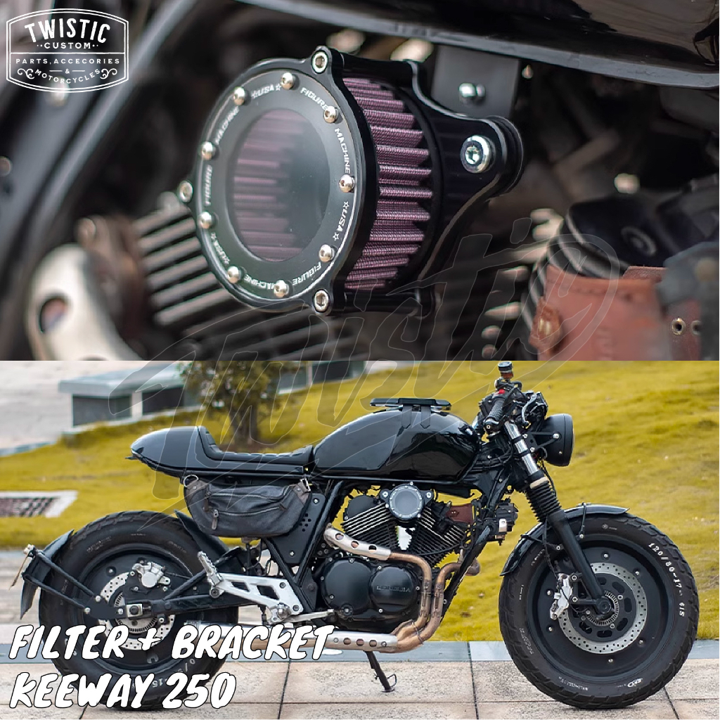 Jual Filter Udara Bracket Motor Benelli Keeway SCR 250V 250 V V250 FI ...