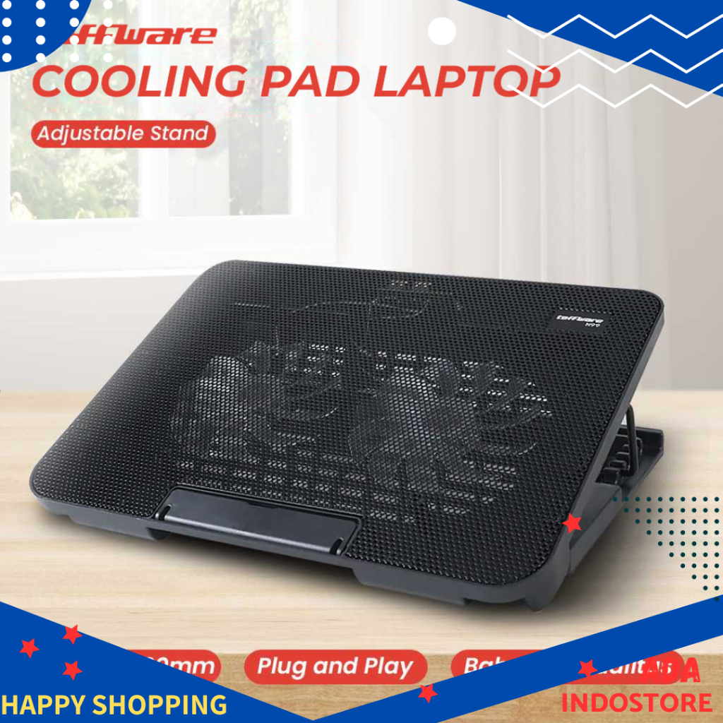 Jual Stand Laptop dengan 2 Kipas Cooling Pad 120mm 17Inch | Shopee ...