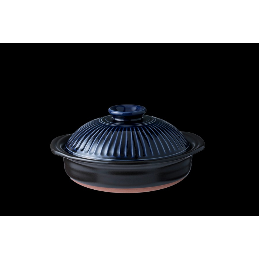 Jual Japan Ceramic Hotpot Donabe Caserole GINPO Kikka Nabe No.9 (3-5 ...