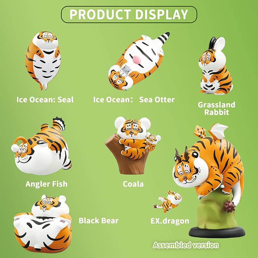 Jual BLIND BOX - 52TOYS BU2MA PANGHU FAT TIGER CAN BE EVERYTHING SERIES ...