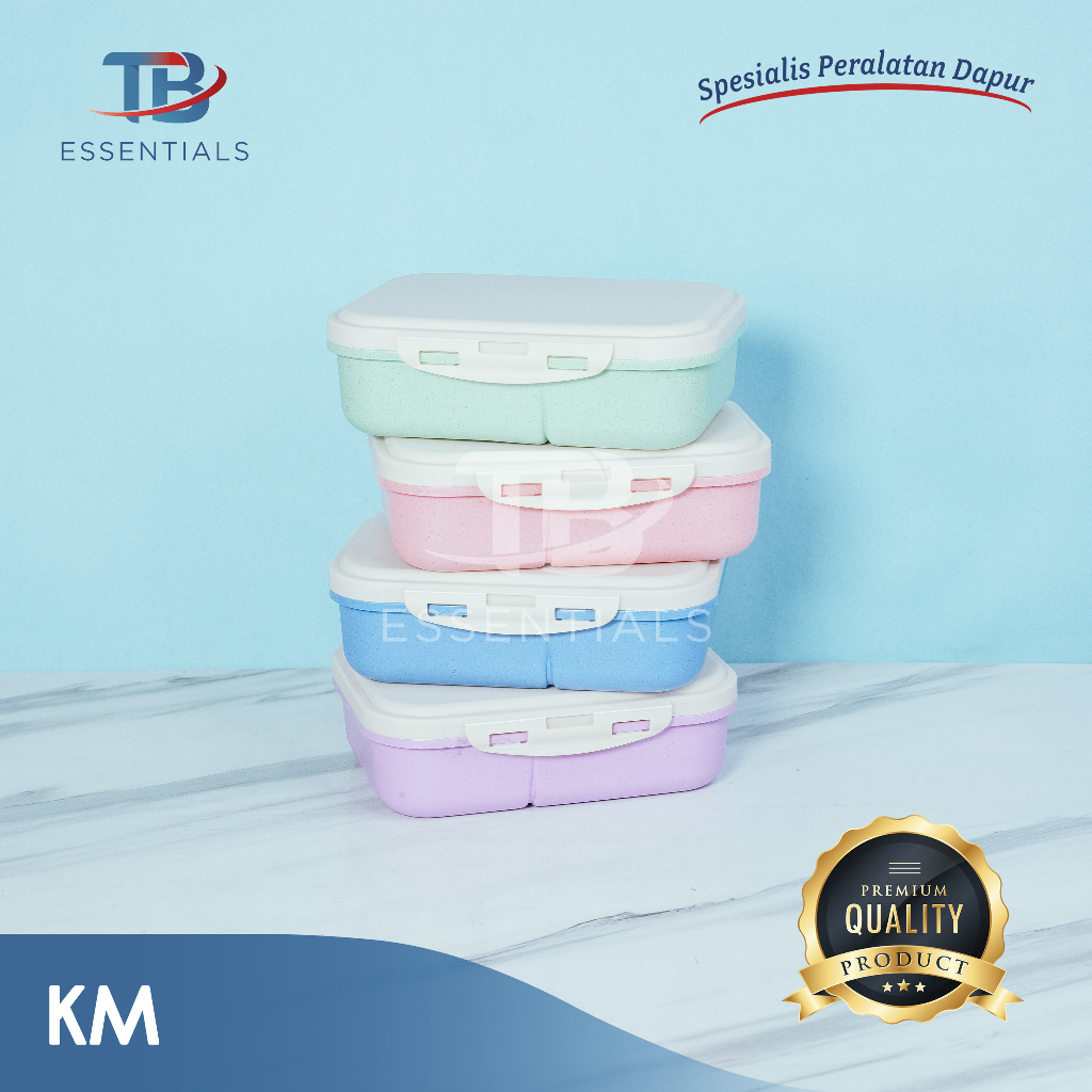 Jual TB ESSENTIALS - KM - Kotak Makan plastik Premium | Shopee Indonesia