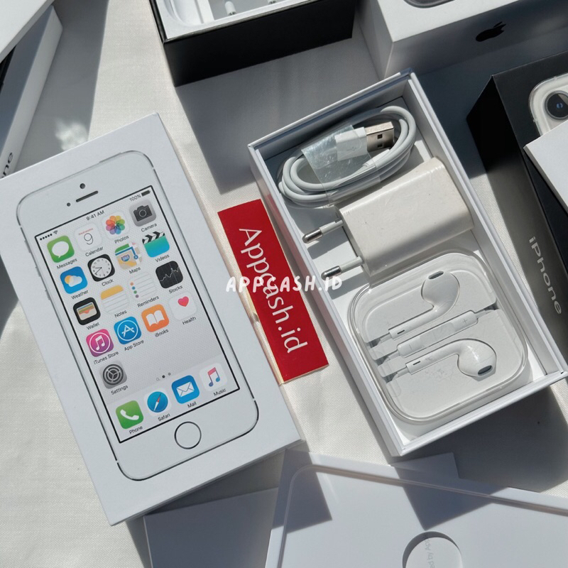 Jual Charger Iphone Original apple ibox bawaan dus iphone 5 Ub ...