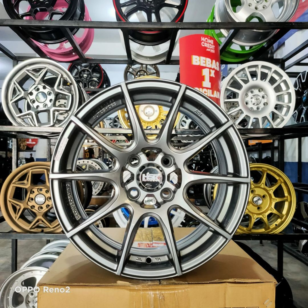 Jual Velg Mobil Racing HSR NSX Ring 15 Pelek Mobil Mitsubishi ( Lancer ...
