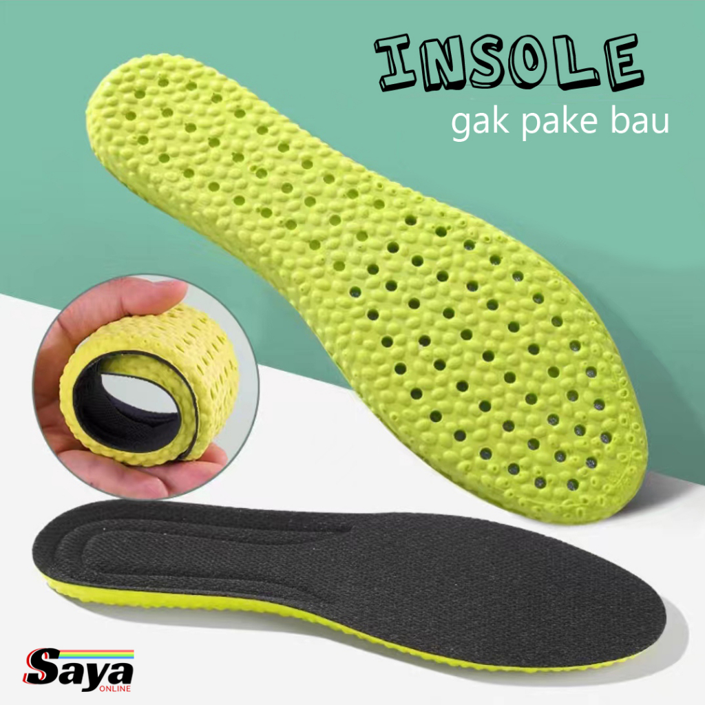 Jual Insole Empuk Elastis, sol dalam, bantalan sepatu, alas kaki, shock ...