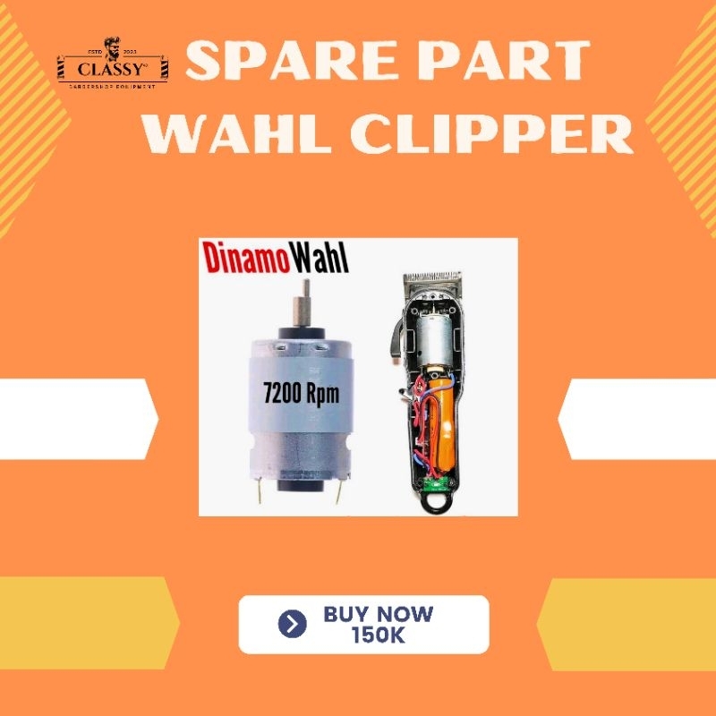 Jual Dinamo Clipper Wahl Super Taper Magic Clip Legend 7200 Rpm ...