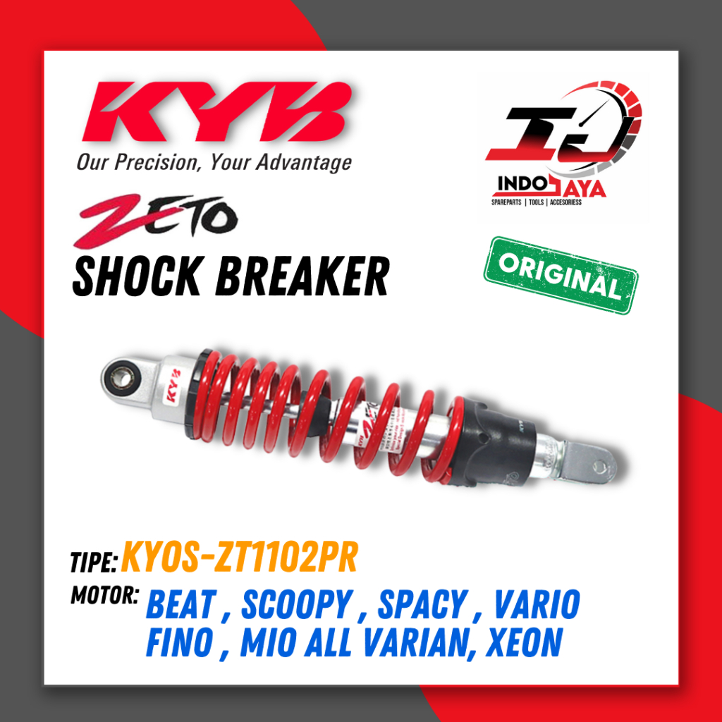 Jual [READY COD] SHOCKBREAKER KAYABA KYOS-ZT1102PR UNTUK MOTOR ALL MATIC / SOKBREKER / SHOCK ...