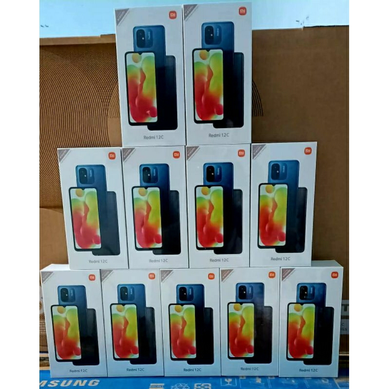 Jual redmi 12c 4/128 - 12c 4/64 garansi resmi | Shopee Indonesia