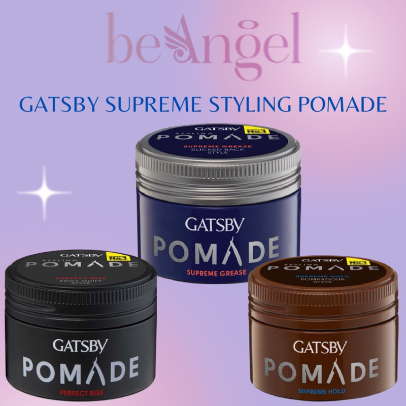 Jual GATSBY Styling Pomade Supreme | Shopee Indonesia