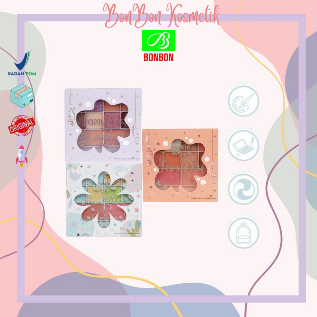 Jual MARSHWILLOW Fairy Dust Face Pallete ALL VARIAN | Shopee Indonesia