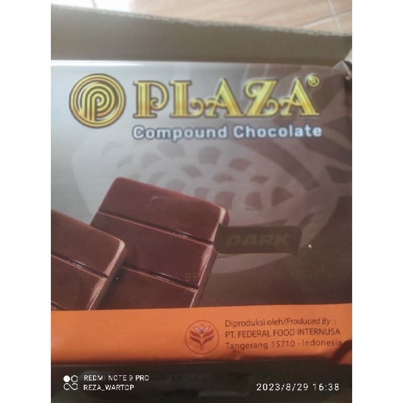 Jual Coklat Compound // coklat batang dunia dan plaza 1kg | Shopee ...