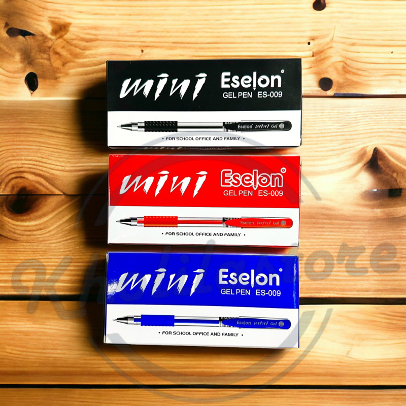 Jual Pulpen Mini Gel Eselon ES-009 isi 12 pcs | Shopee Indonesia