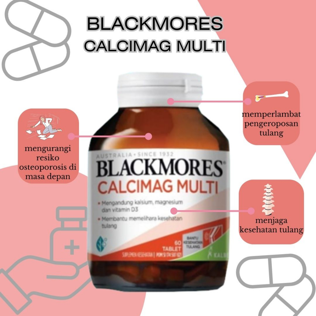 Jual BLACKMORES CALCIMAG MULTI ISI 30 | Shopee Indonesia