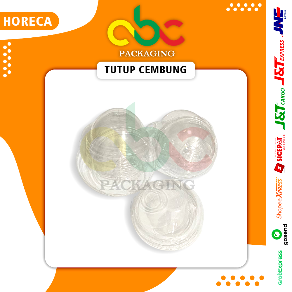 Jual Tutup Cembung dan Strawless Diameter Besar Cup Starindo (50 pcs ...