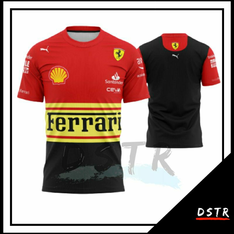 Jual Kaos Jersey F1 Formula One Team Scuderia Ferrari Special GP Monza ...
