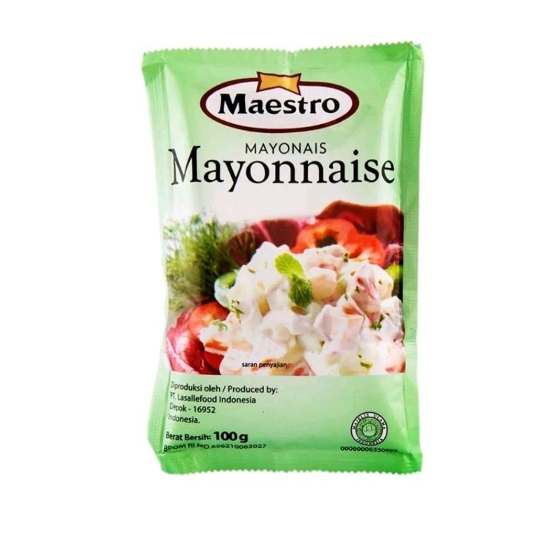Jual mayones maestro 100 gram mayonnaise maestro 100 gram | Shopee ...