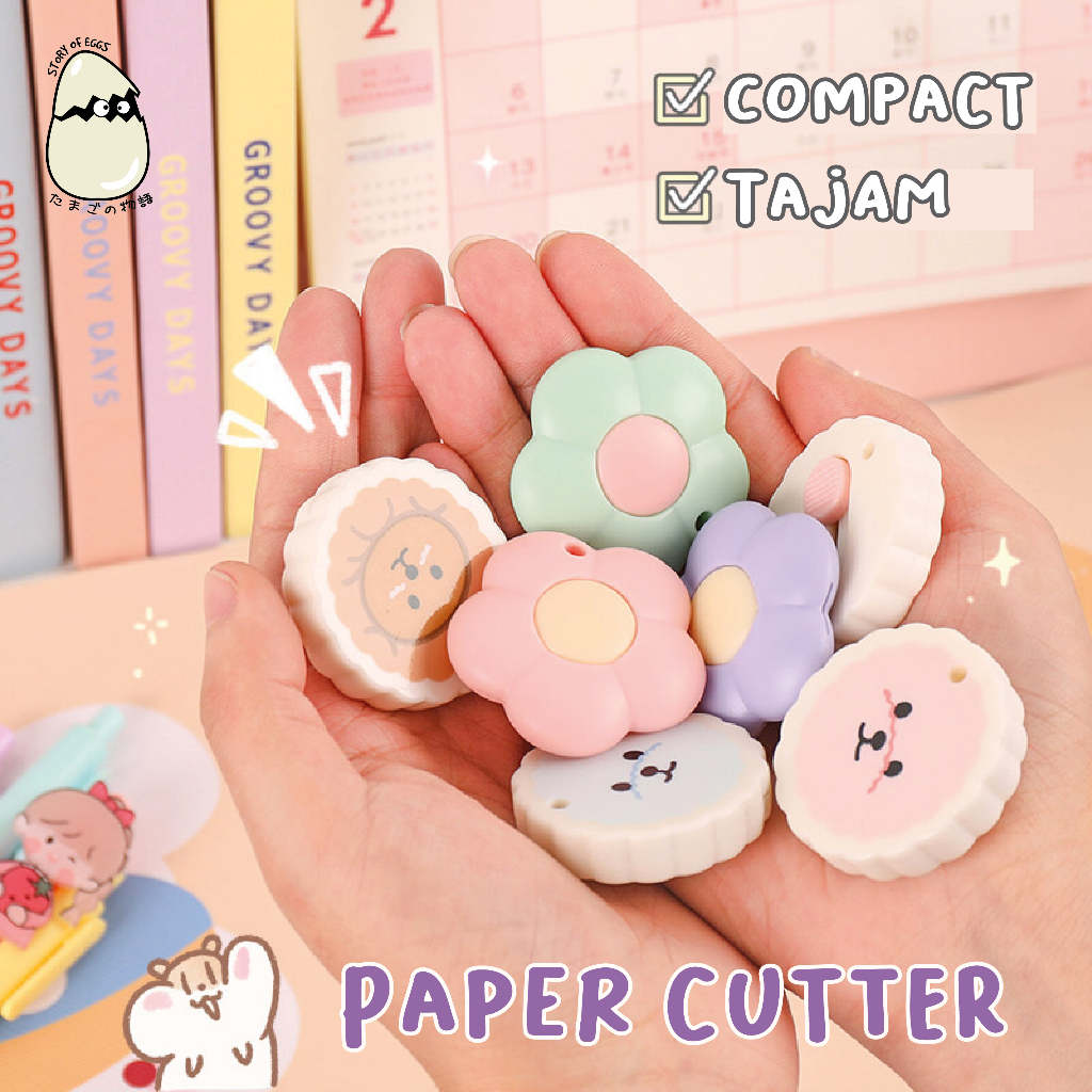 Jual Cutter Mini Cute and Aesthetic l Shape Cutter for School and Art ...
