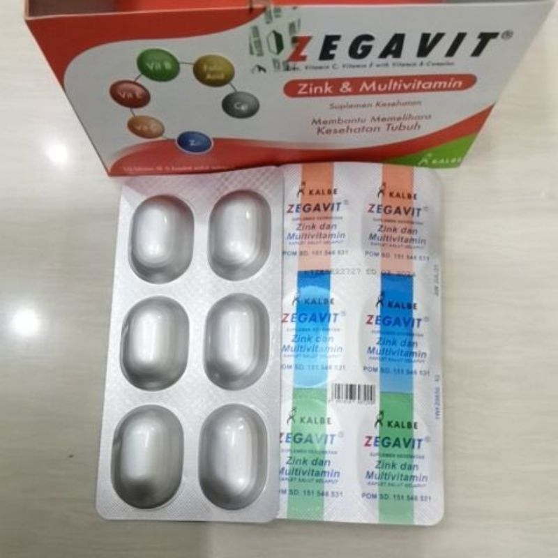 Jual Zegavit 6 Kaplet | Shopee Indonesia