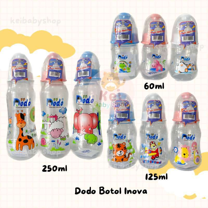 Jual Botol Dot Dodo Inova Nipple Gepeng 2 Oz/ 4 Oz/ 8 oz/ Perlengkapan ...