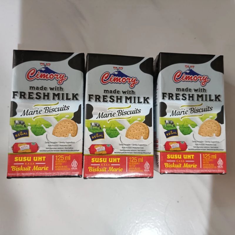 Jual 1 Dus Cimory Susu Uht 125 ml Marie Regal 40pcs | Shopee Indonesia