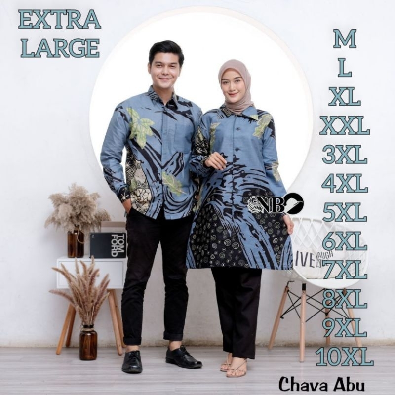 Jual Atasan pria wanita ABU PANJANG | M-10XL SUPER JUMBO | atasan warna abu sma motif seragaman ...