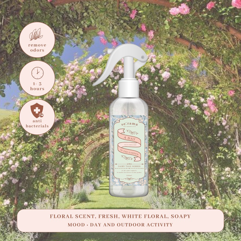 Jual Serama - (NEW PACKAGING) Room & Linen Spray Fairy Tale Series ...