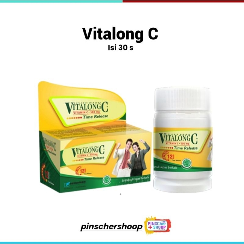 Jual Vitalong C 500 Gram Vitamin C Isi 30 Tablet (OTC) | Shopee Indonesia