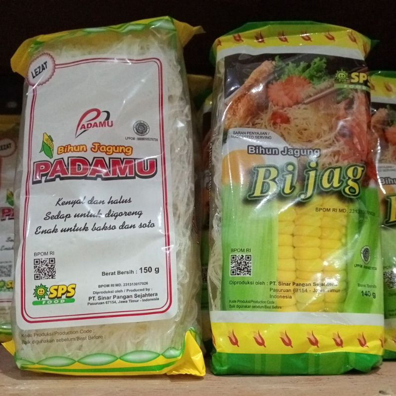 Jual MIE BIHUN JAGUNG PADAMU/BIJAG isi 2 | Shopee Indonesia