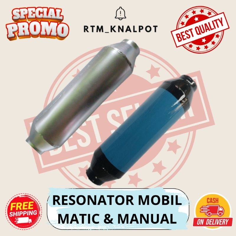 Jual Resonator Knalpot Mobil matic manual ngebass adem halus murah ...