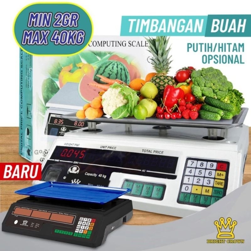 Jual TIMBANGAN BUAH DIGITAL TIMBANGAN LAUNDRY DOUBLE DISPLAY MAKSIMAL ...