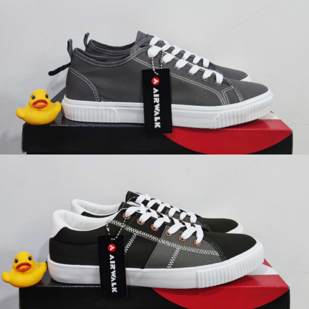 Jual Airwalk Casual Grey Original | Shopee Indonesia