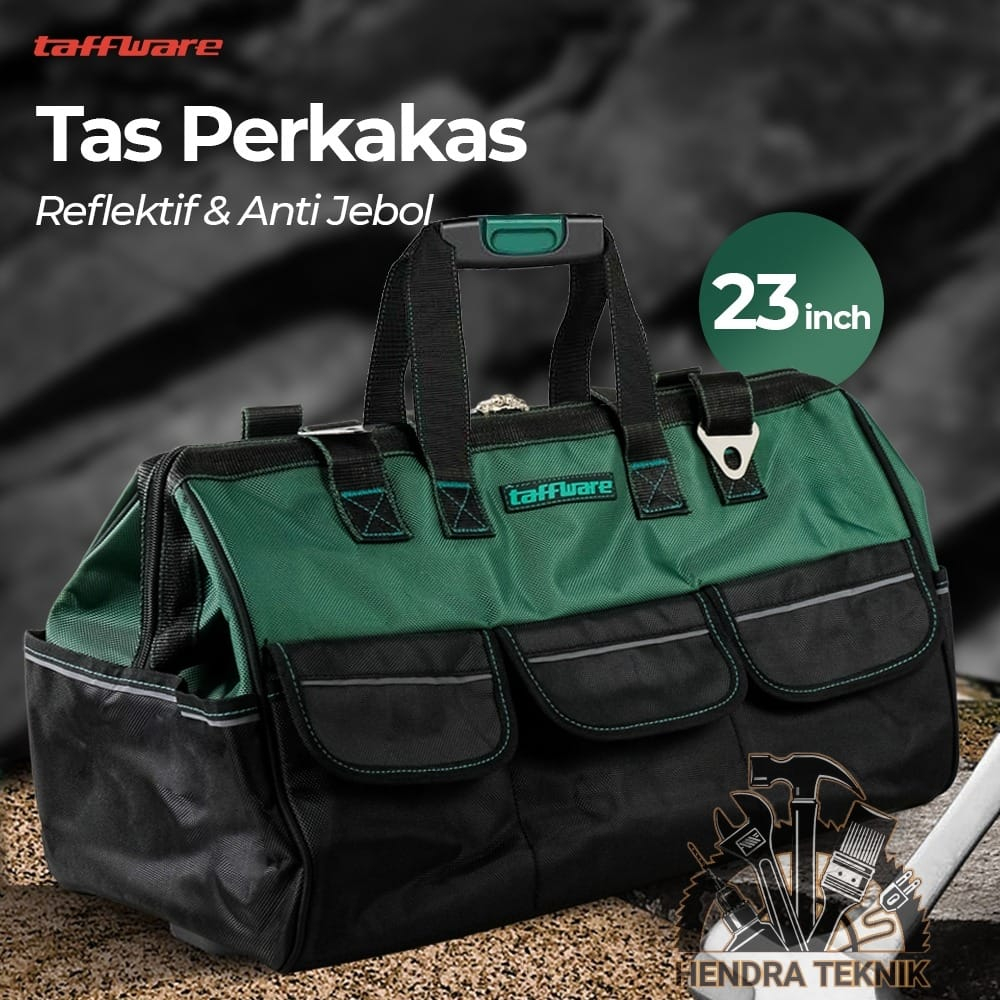 Jual TAS PERKAKAS 18" 20" 23" TOOL BAG KANVAS POLYESTER 42cm 45cm 50cm ...
