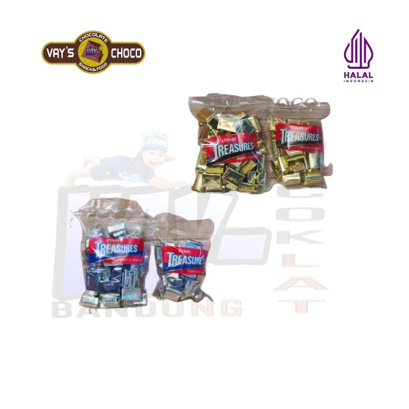 Jual DELFI TREASURE ALMOND & COOKIES N CREAM 500GR/CERES | Shopee Indonesia