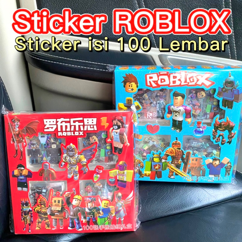 Jual Sticker 2D Roblox viral isi 100 lembar sticker Roblox Sticker ...