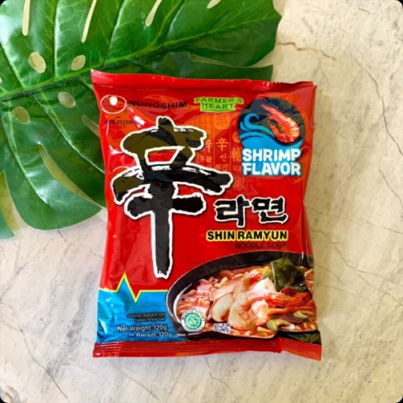 Jual Nongshim Shin Ramyun Shrimp Flavor 120gr | Shopee Indonesia
