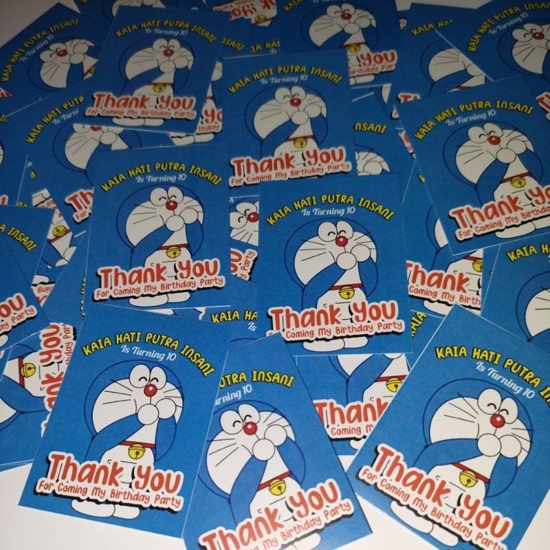 Jual KARTU UCAPAN TAG KARTU SOUVENIR KARTU THX CARD THANKS CARD KARTU TAG KARTU KARTU TERIMA ...