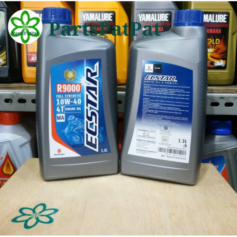 Jual OLI OIL MESIN MOTOR SUZUKI SGO ECSTAR R9000 FULL SYNTHETIC 10W-40 ...