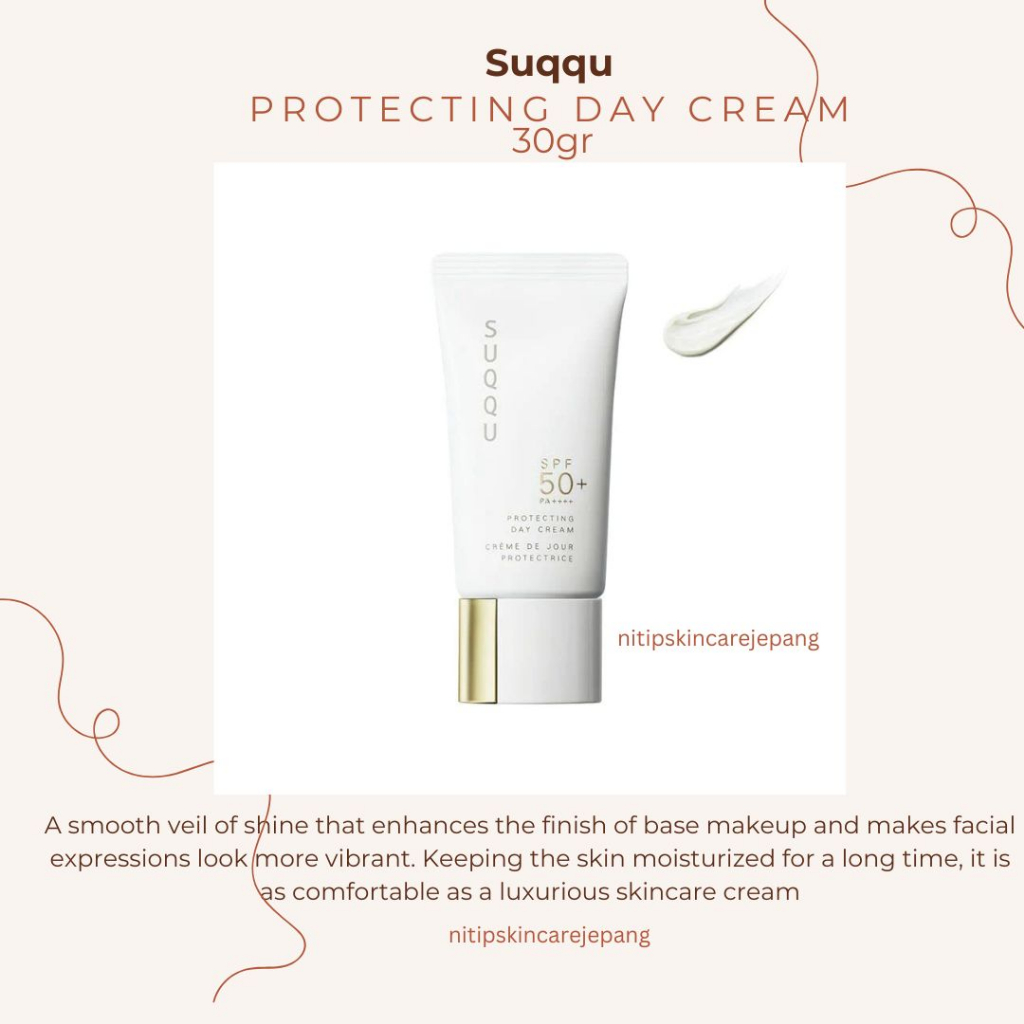 Jual suqqu protecting day cream sunscreen jepang original no 1 maquia ...