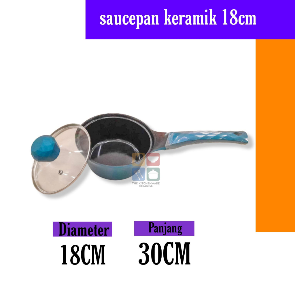 Jual SAUCE PAN CERAMIC CM | Shopee Indonesia