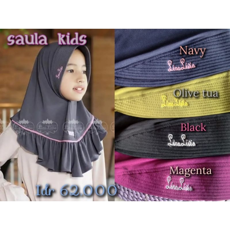Jual HIJAB KIDS SAULA ORIGINAL LINALIVIA | Shopee Indonesia