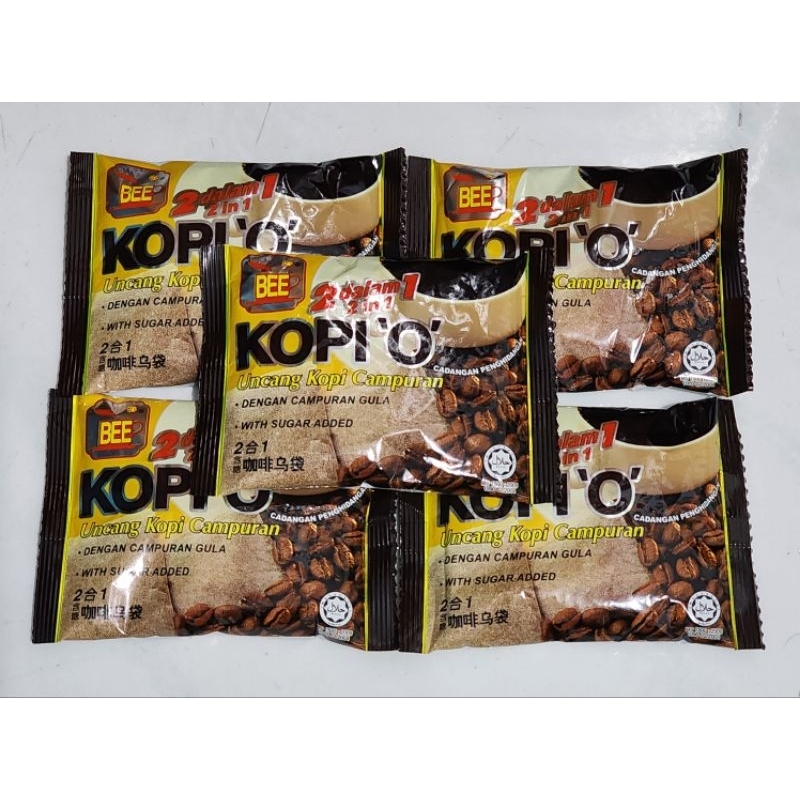 Jual 1Sacet Bee Kopi O 2in1 Malaysia | Shopee Indonesia