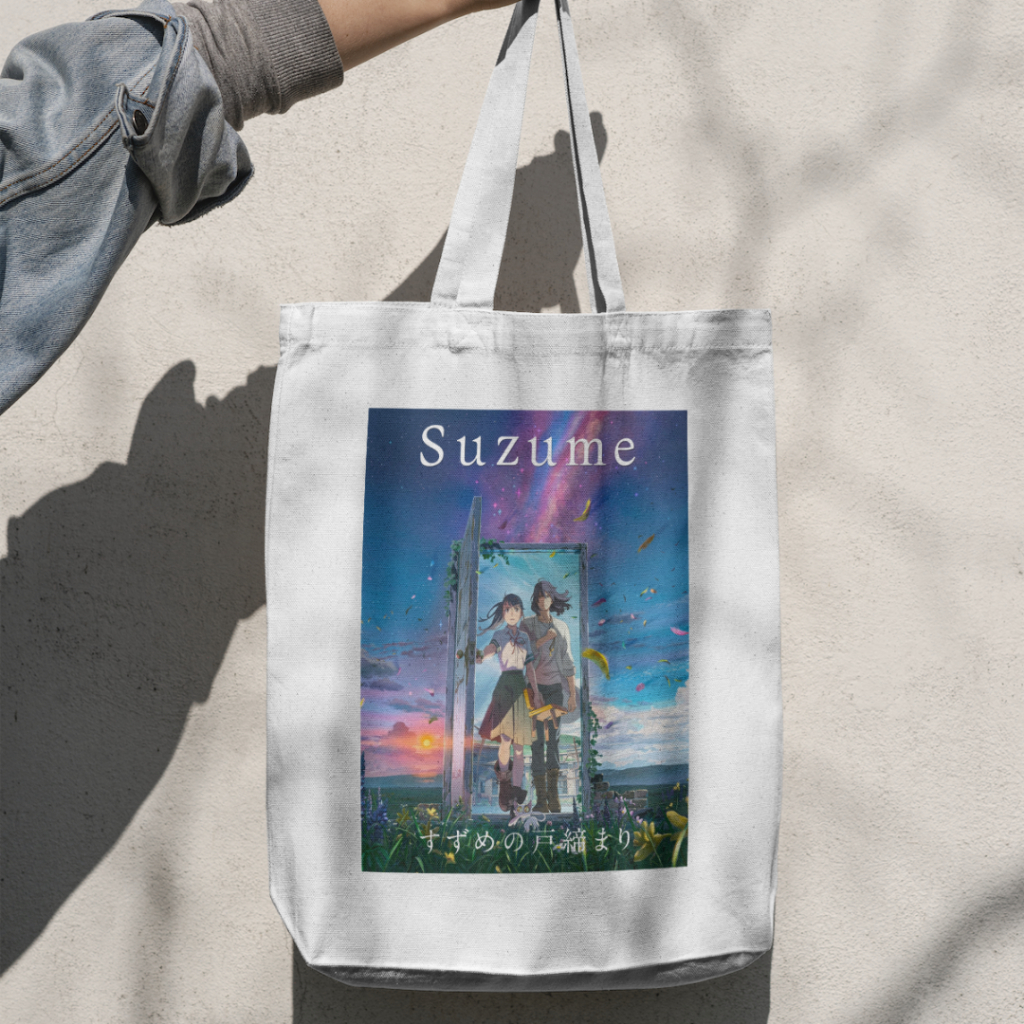 Jual TOTEBAG CANVAS / Totebag Anime suzume no tojimari / tote bag ...