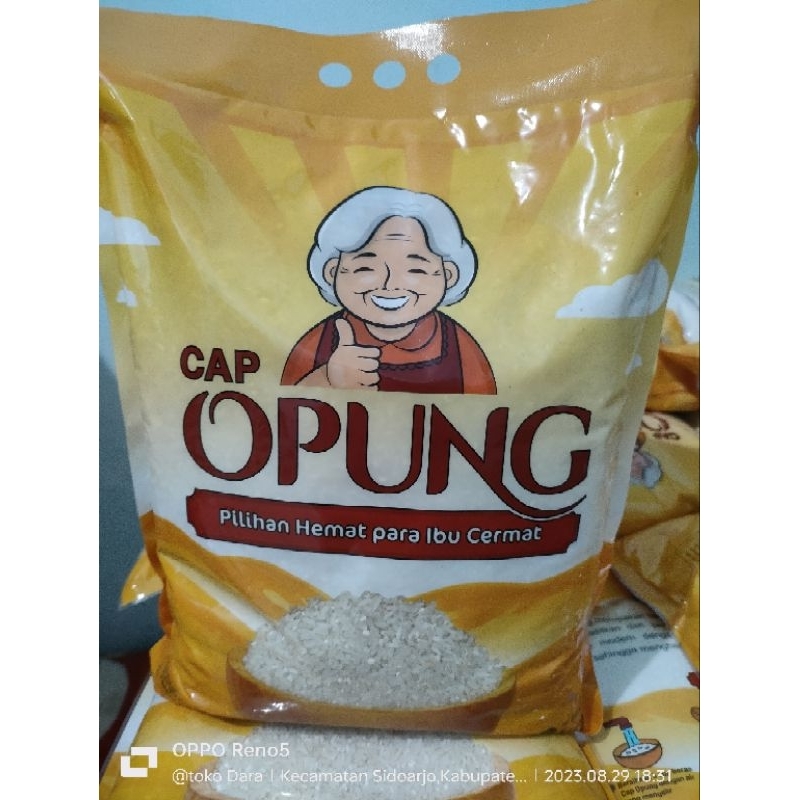 Jual beras cap opung 3kg | Shopee Indonesia